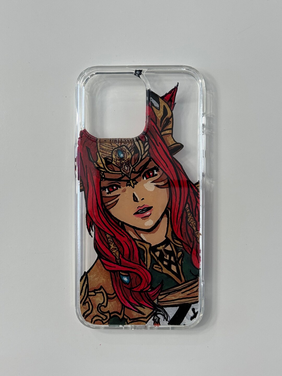 CUSTOM Hand Painted Cases Anime, Games & Cartoons, FFXIV Characters ...