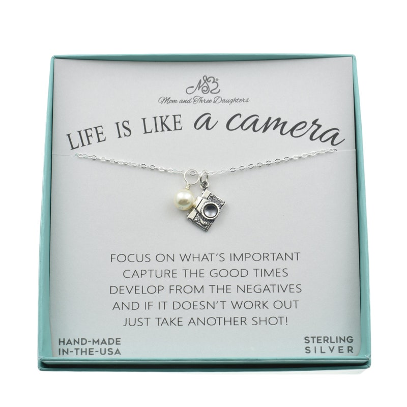 Camera Necklace - Etsy