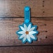 Daisy Key Fob Digital Embroidery Design Two and Three Layer Petal ...