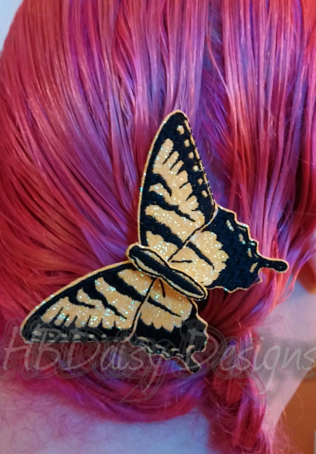 Tiger Swallowtail Digital Embroidery File in 3 Sizes, With and Without ...