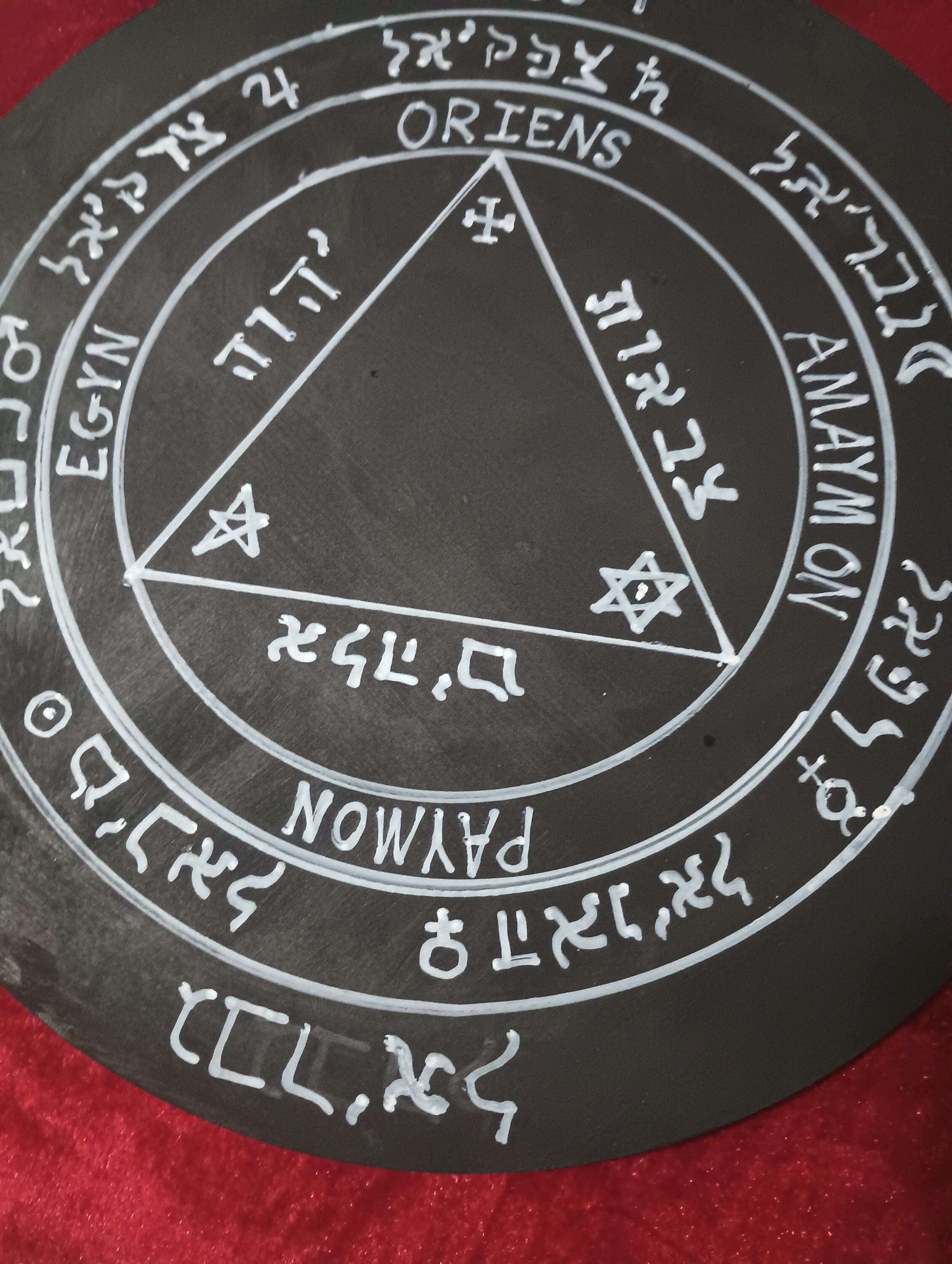 Table of Practice for Clavis Inferni and Trithemius Evocation - Etsy