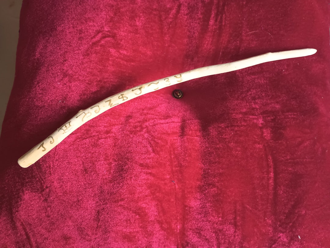 Solomon's Key Wand Made of Rowan Wood - Etsy
