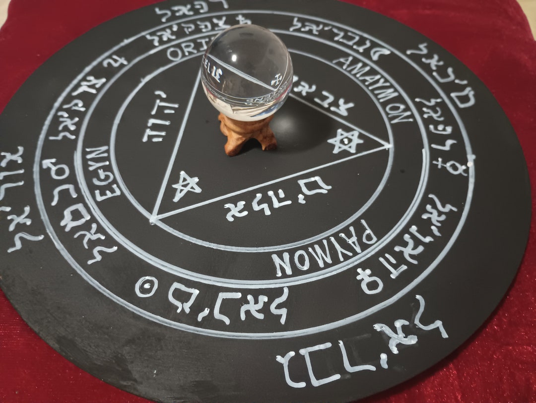Table of Practice for Clavis Inferni and Trithemius Evocation - Etsy