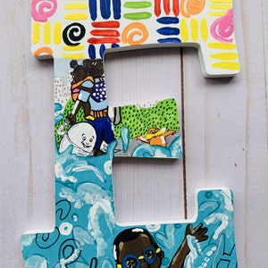 Storybook Laminated READ Letters Set of 4 - Etsy