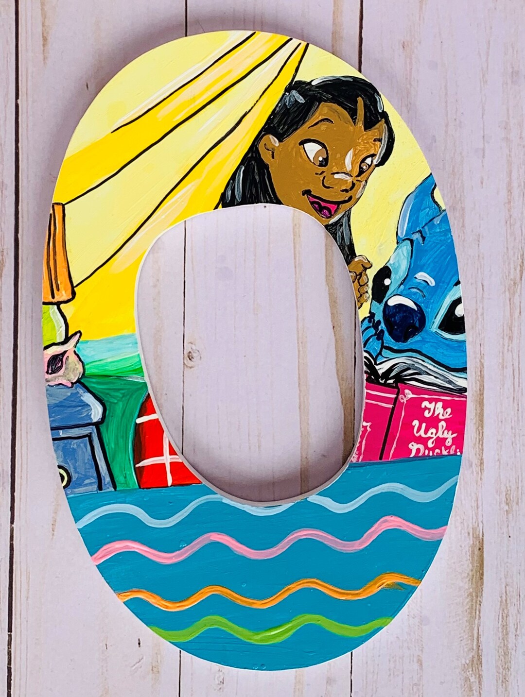 Character Letters Custom Hand Painted Wooden Letters Price per Letter ...