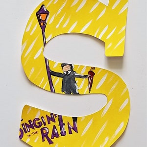 Broadway Hits SING Laminated Wall Letters Set of 4 - Etsy