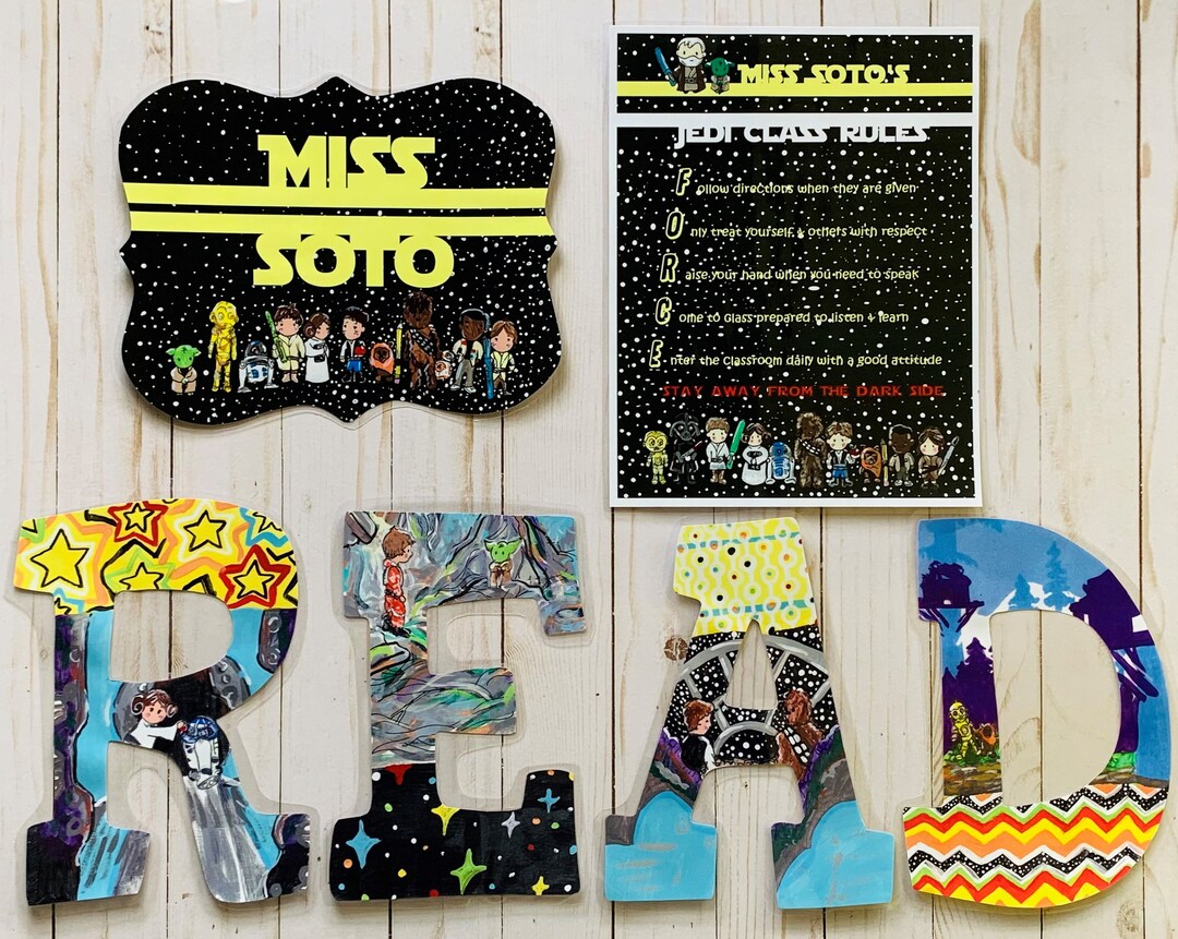 Starry, Starry Art Classroom Combo - Etsy