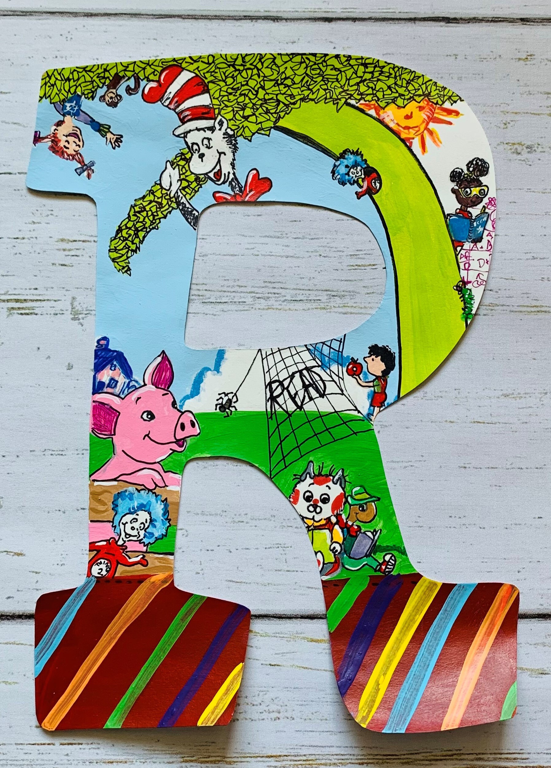 Storybook READ Letter DIGITAL DOWNLOAD - Etsy