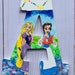 Character Letters Custom Hand Painted Wooden Letters - Etsy