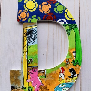 Storybook Laminated READ Letters Set of 4 - Etsy