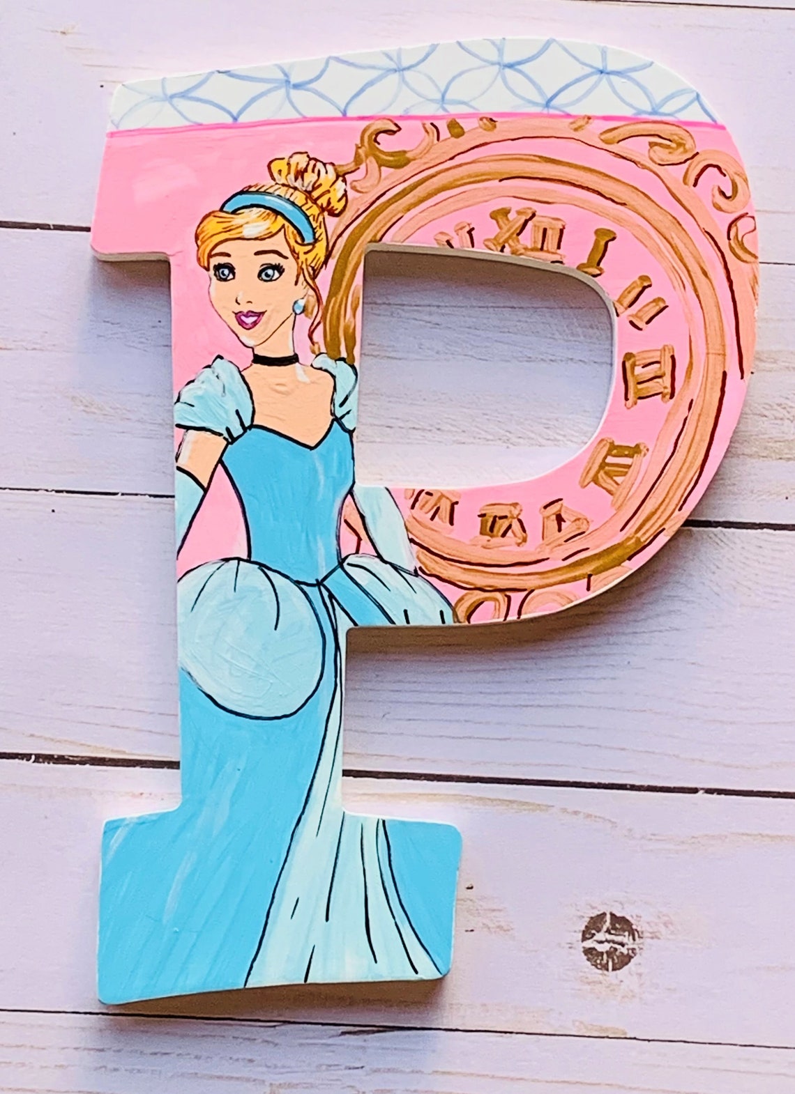 Custom Character Hand Painted Wall Letter Price per Letter - Etsy