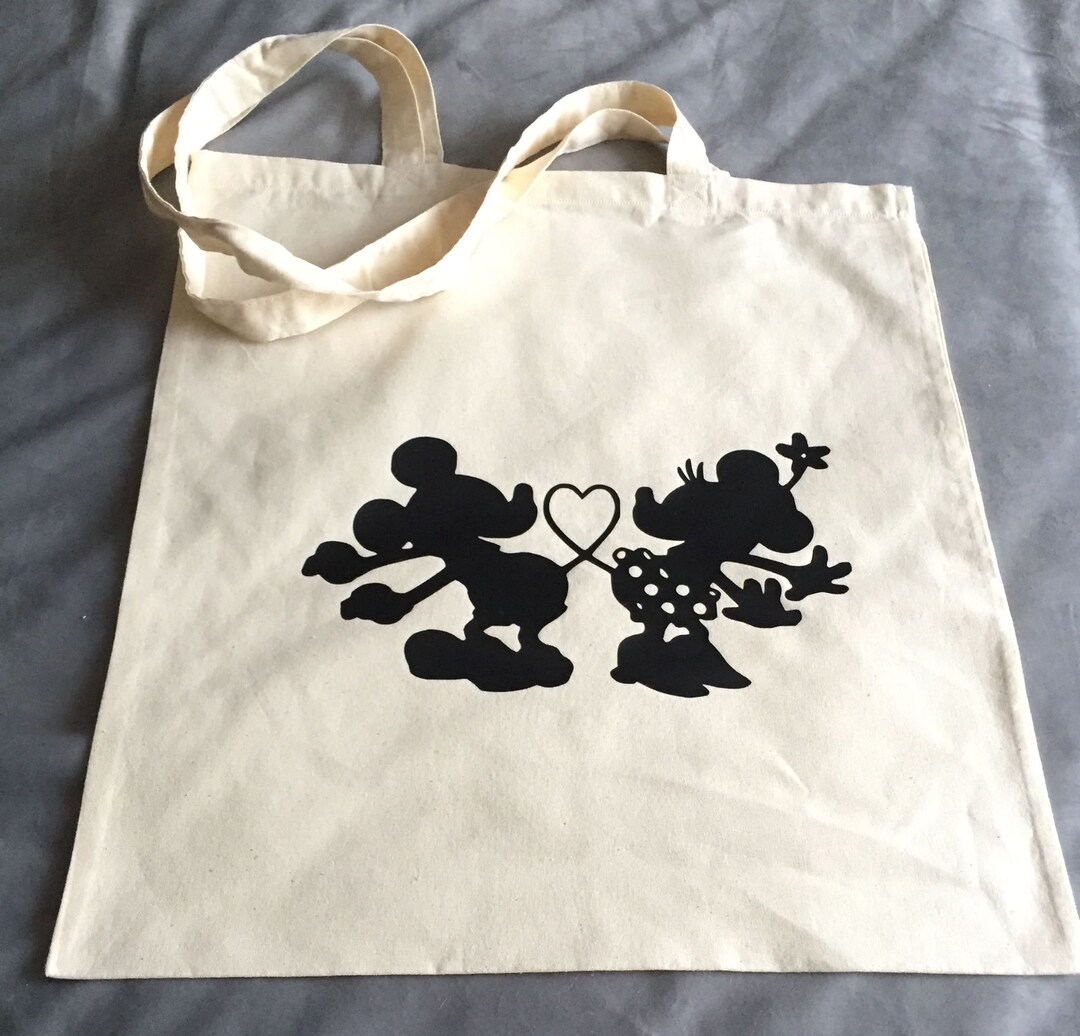 Minnie & Mickey Mouse Tote Bag. Birthday. Mothers Day. Valentines Day ...