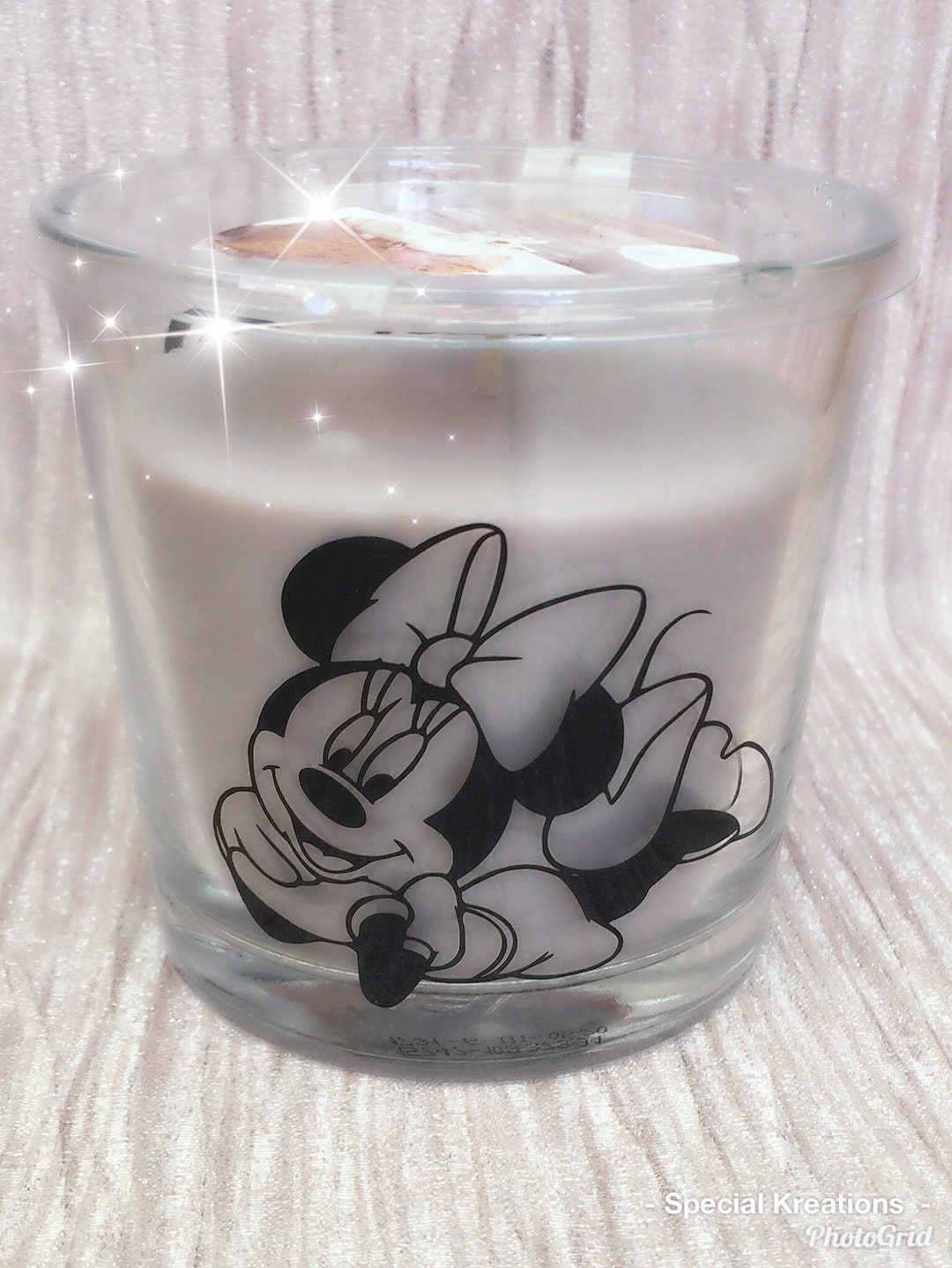 Minnie Mouse Scented Candle. Birthday. Valentines Day. Mother's Day ...