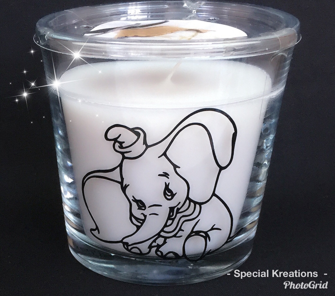 Dumbo Candle. Birthday. Mothers Day. Newborn Baby. Baby Shower. Wedding ...