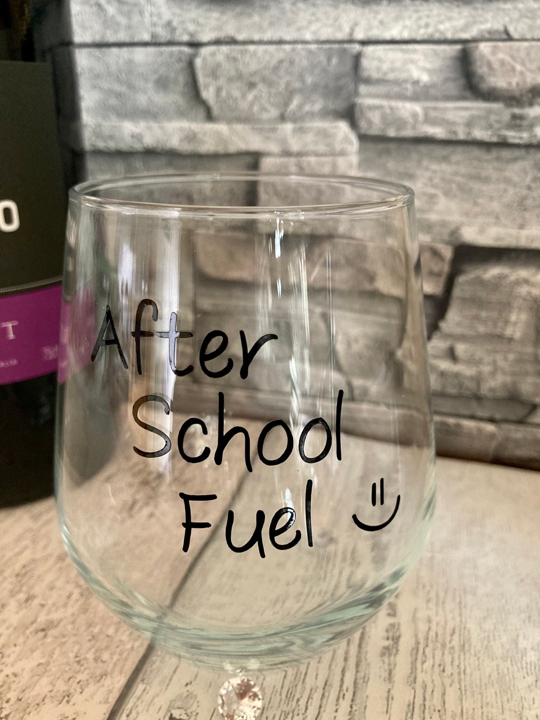 Teachers Gift Set, Stemless Glass With Bottle Bag, Wine, Gin, Champagne ...