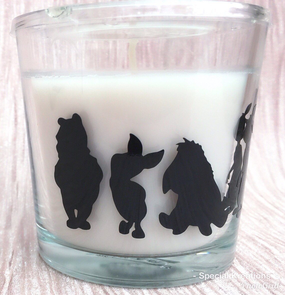 Winnie the Pooh and Friends Candle. Birthday. Valentines Day. - Etsy UK