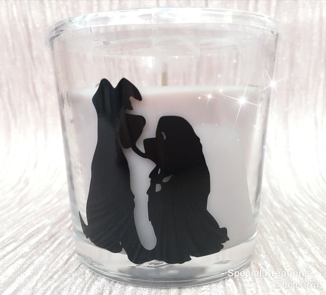 Lady and the Tramp Candle. Gift. Birthday. Wedding. Mothers Day ...