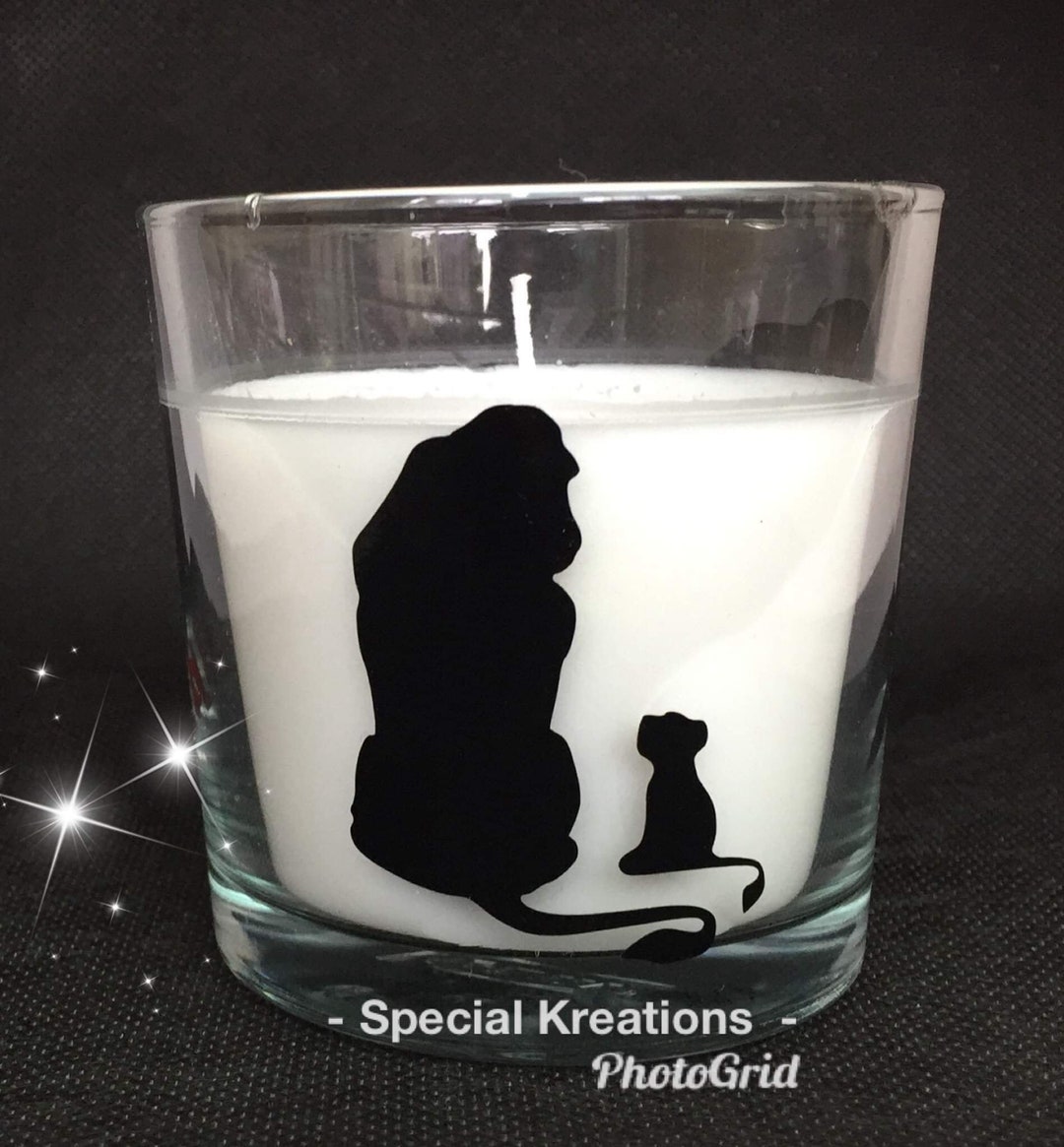 Lion King. Simba and Mustafa. Father and Son. Candle. Birthday ...