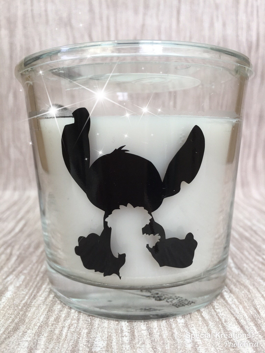 Lilo and Stitch Candle. Birthday. Valentines Day. Anniversary. Wedding ...