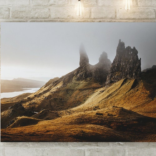 Scotland Print Scottish Landscape Photography the House on the - Etsy