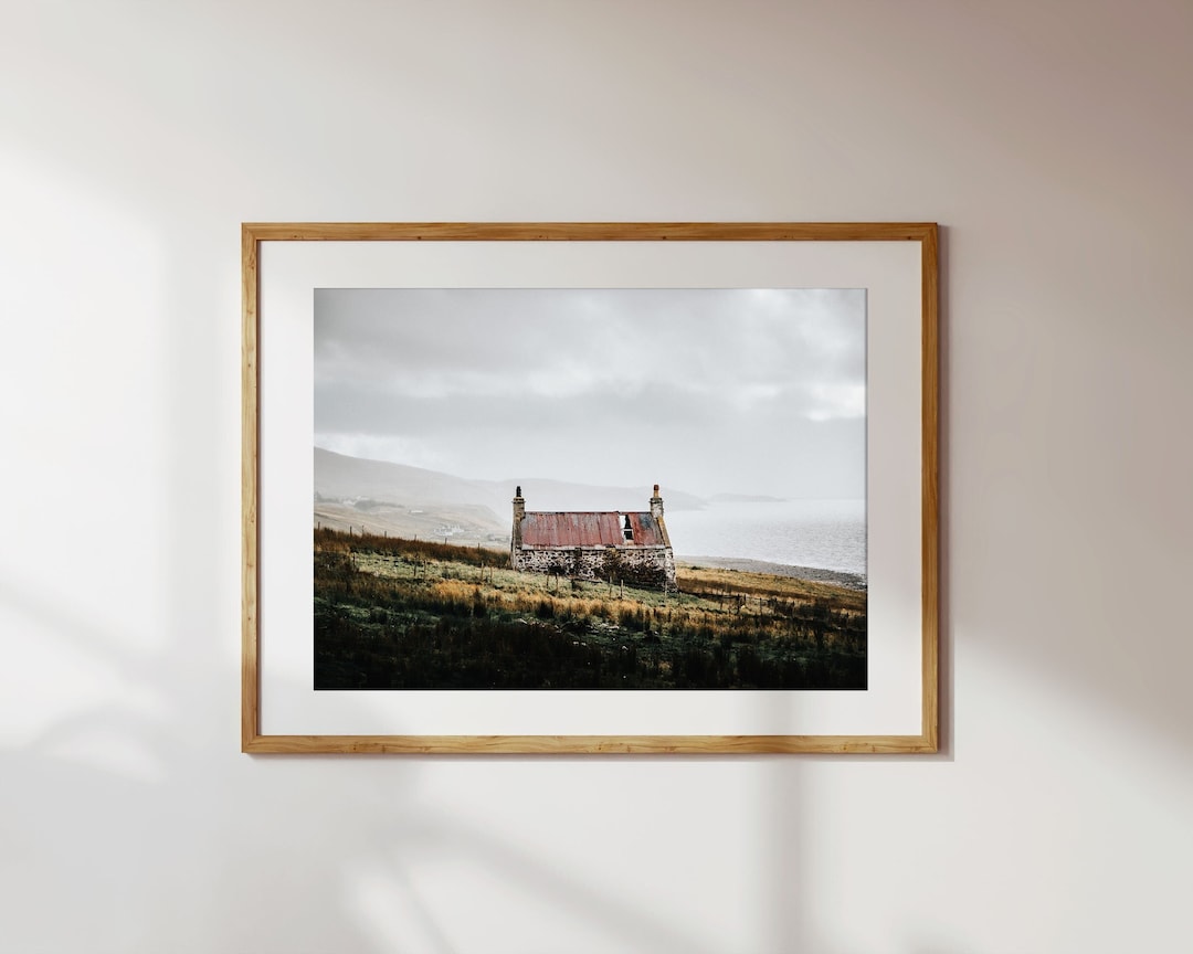 Scotland Landscape Photography Print: Rustic Croft, Melvaig - Etsy