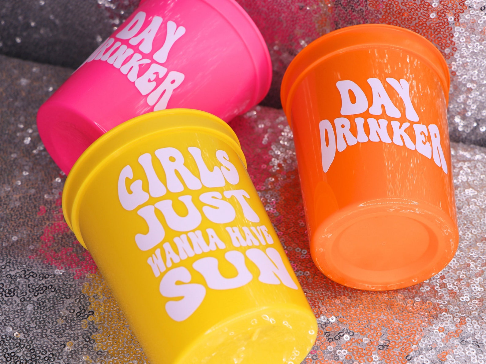 SPRING BREAK 2025 Groovy Cups for Girls Trip | Beach Vacation, Just ...