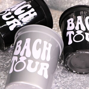 BACH TOUR Cups Emo Punk Rock Alternative Rockstar Bachelorette Party ...