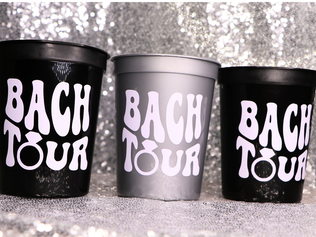 BACH TOUR Cups Emo Punk Rock Alternative Rockstar Bachelorette Party ...