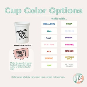 BRIDE’S FAREWELL TOUR Cups Emo Punk Rock Alternative Rockstar ...