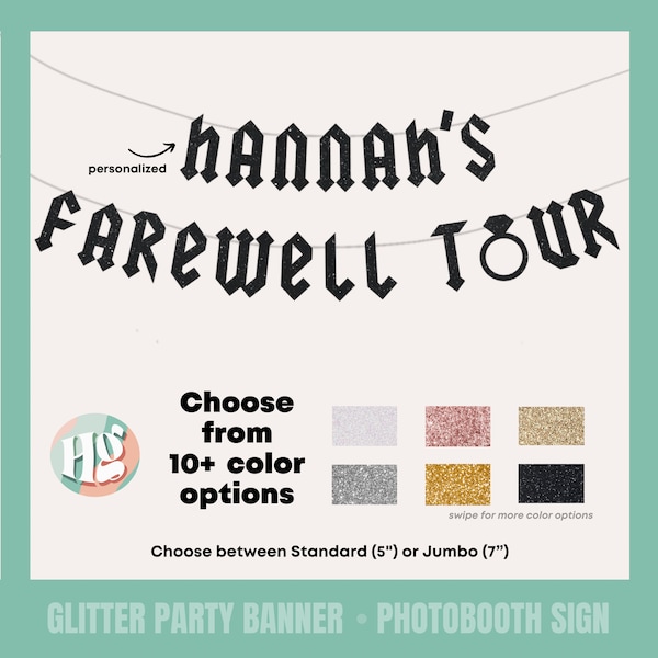 Farewell Tour Bachelorette Sign - Etsy