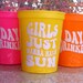 SPRING BREAK 2025 Groovy Cups for Girls Trip | Beach Vacation, Just ...