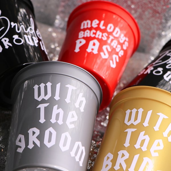 Rockstar Party Cups - Etsy
