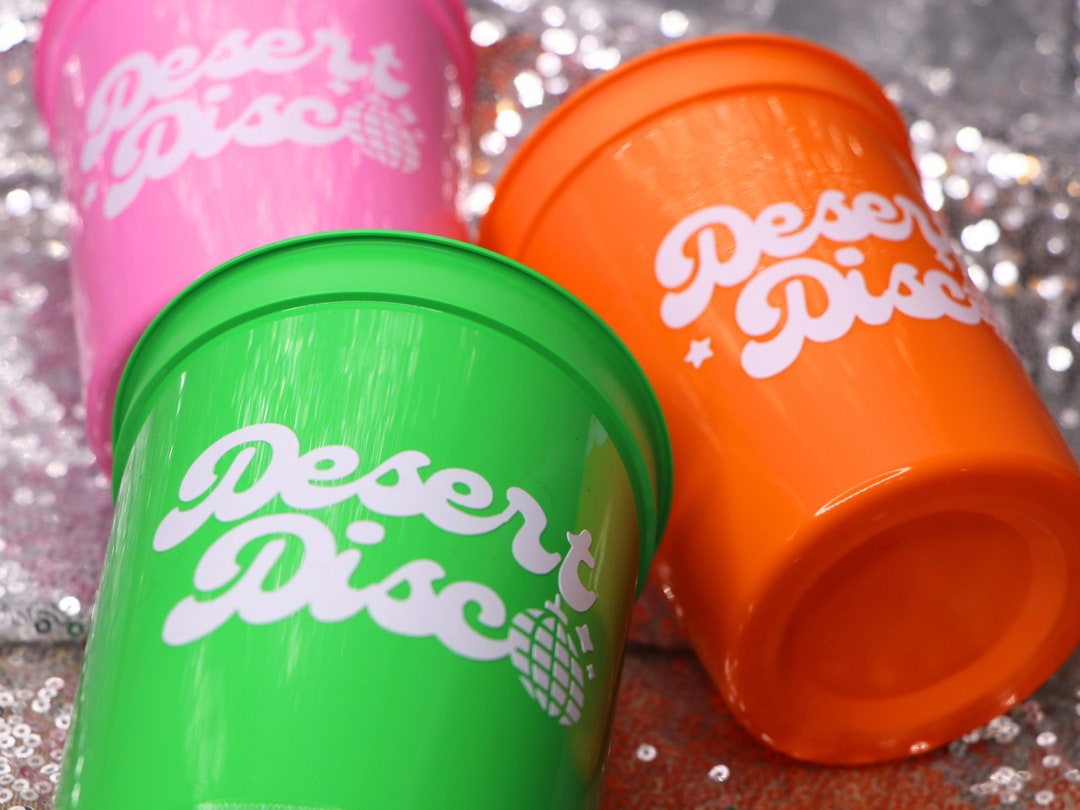 DESERT DISCO CUP for Retro Bachelorette Bride's Last Disco, Bach to the ...
