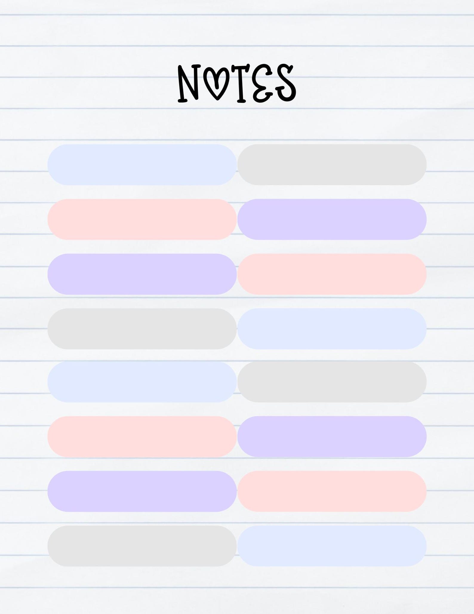 Colorful, Cute, and Quirky Pen Pal Tracker - Etsy