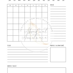 Ladybug All-in-one Planner - Printable - Etsy