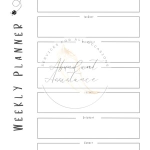 Ladybug All-in-one Planner - Printable - Etsy
