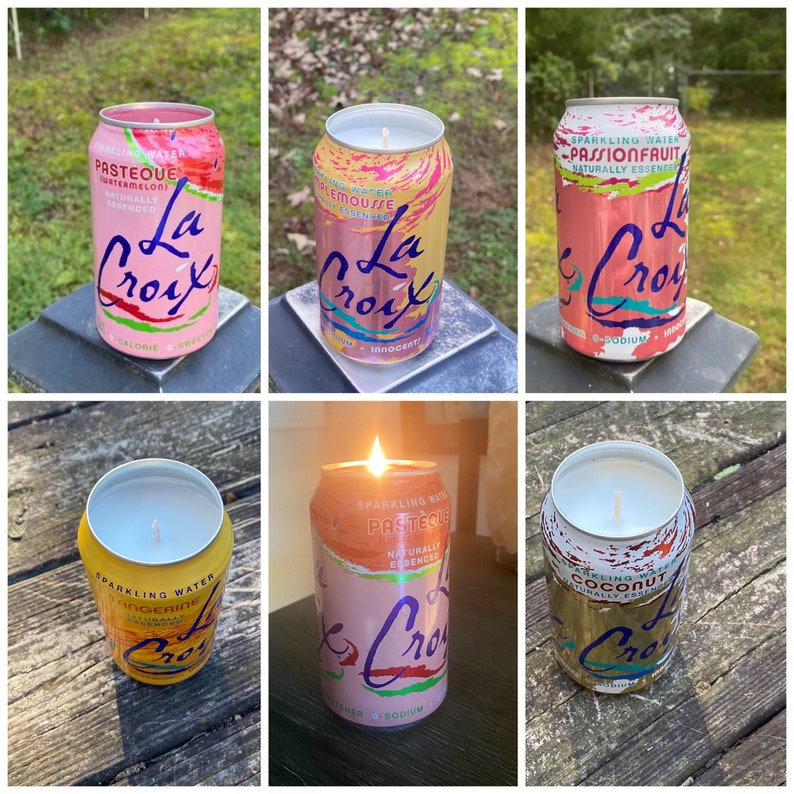 10 Bulk Wholesale La Croix Can Candles Choose Scent and Cans - Etsy