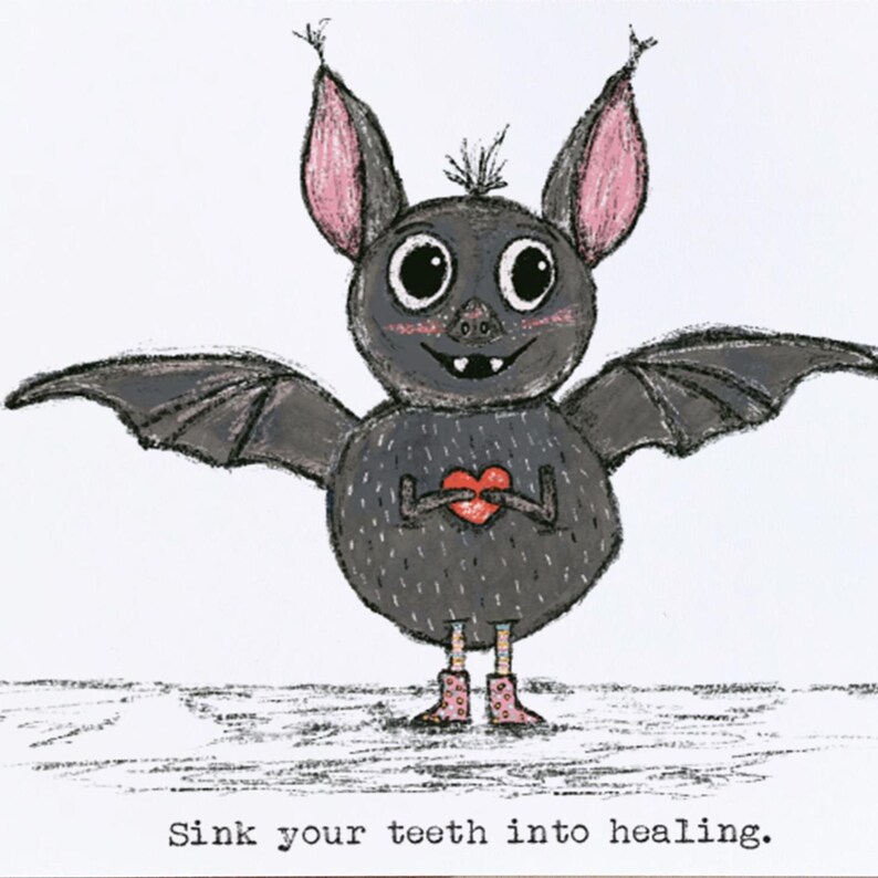 Hand Illustrated Get Well Soon Card: Whimsical Encouragement, Recovery ...