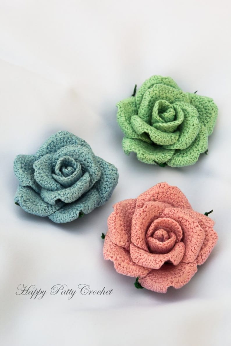 Crochet Flower PATTERN Crochet Rose Pattern Crochet - Etsy Crochet Flower PATTERN Crochet Rose Pattern Crochet - Etsy