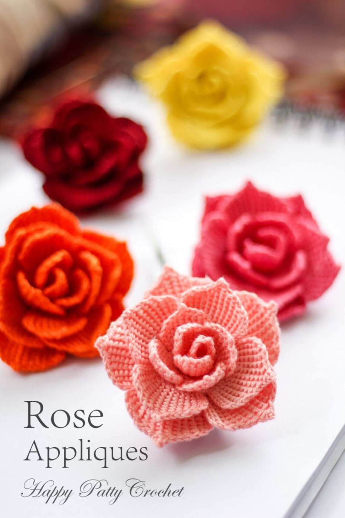 Crochet Rose Pattern Crochet Flower Pattern for a Rose - Etsy