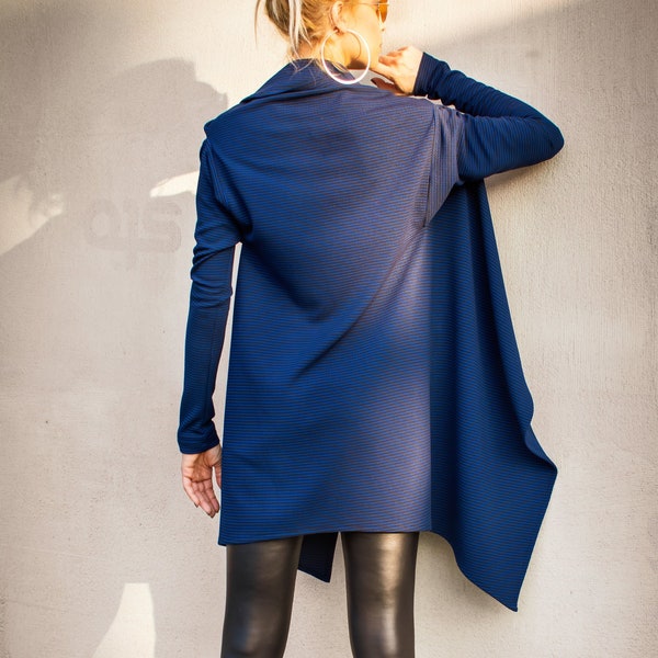 Asymmetric Cardigan - Etsy
