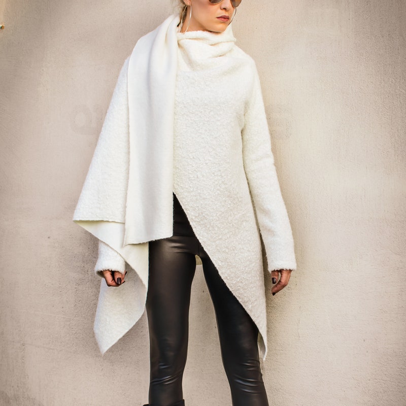 Asymmetrical Coat - Etsy