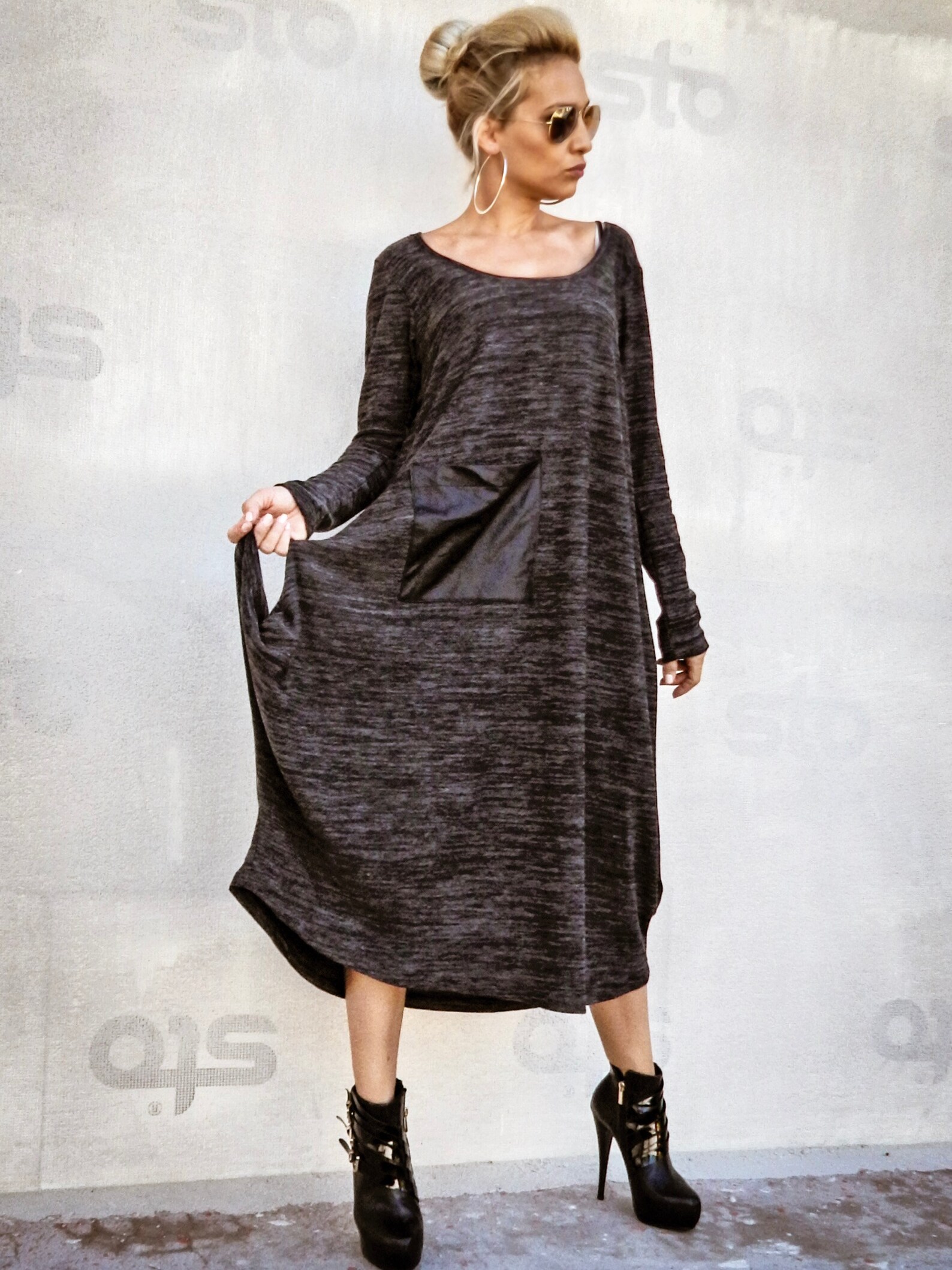 NEW Fall Winter Dress / Winter Dress / Maxi Dress / Everyday | Etsy