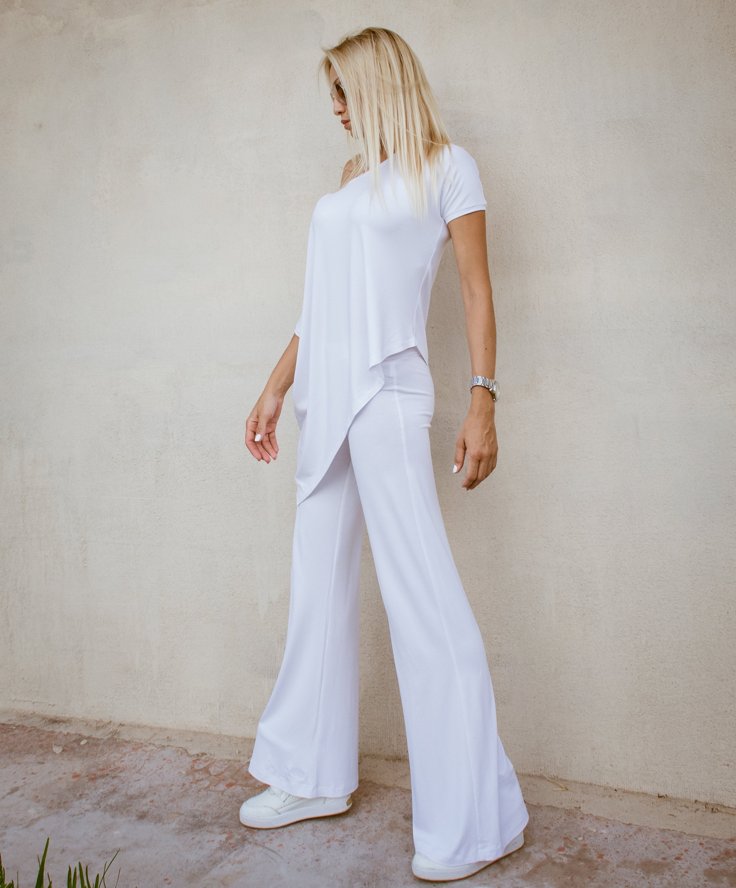 NEW Women Outfit / White Outfit / Women Set / White Pants / | Etsy