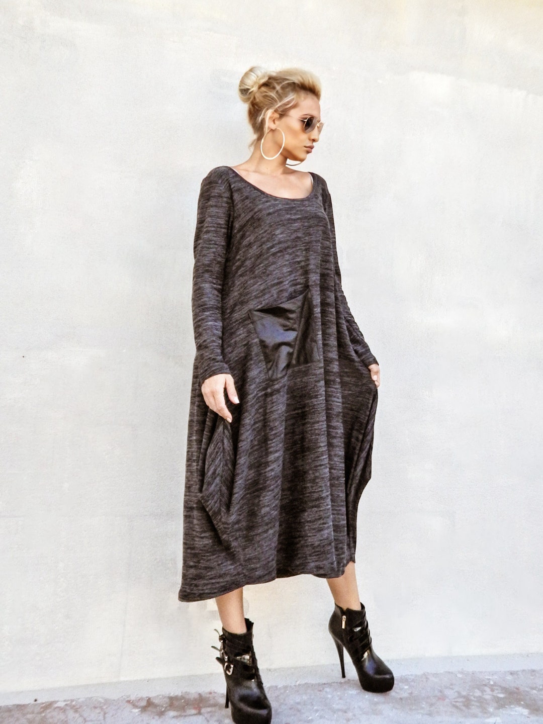 NEW Fall Winter Dress / Winter Dress / Maxi Dress / Everyday Dress ...