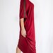 Deep Red Women Tunic / Oversize Tunic / Top Tunic / Dress Tunic ...