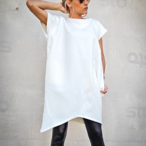 NEW Fall Winter Asymmetrical Top / Asymmetric Blouse / Warm Tunic ...