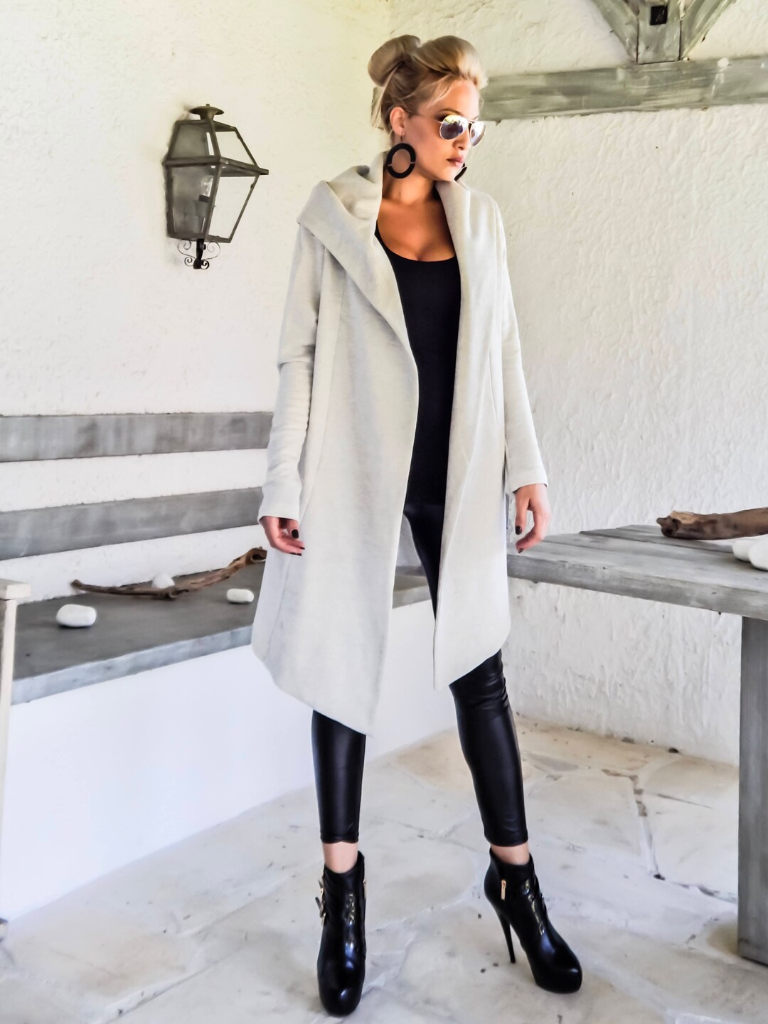 NEW Hooded Cardigan / Sweat Shirt / Women Hoodie / Cotton Hoodie ...