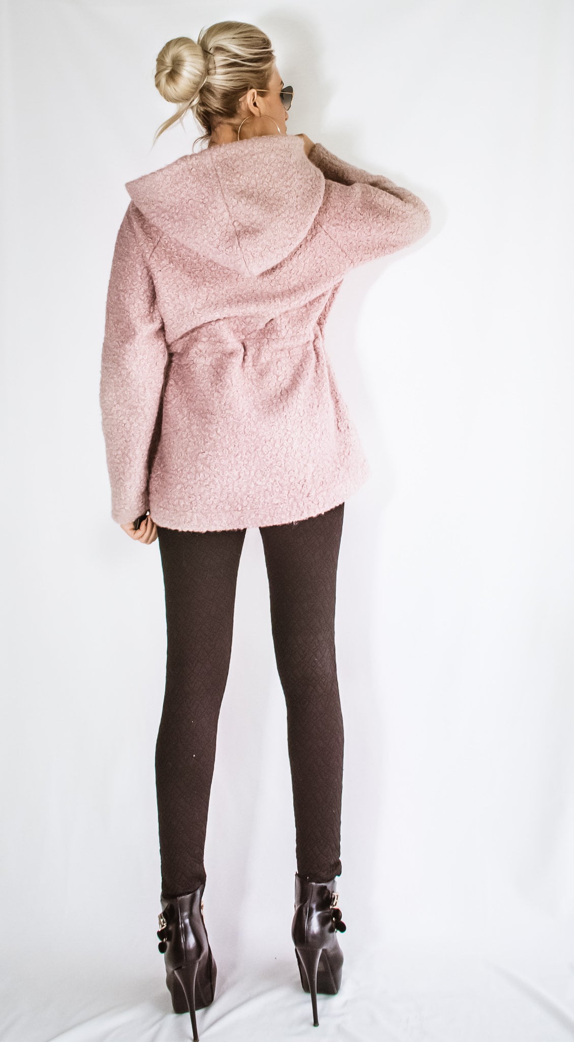 NEW Pink Wool Winter Coat / Women Jacket / Winter Coat / Wool | Etsy