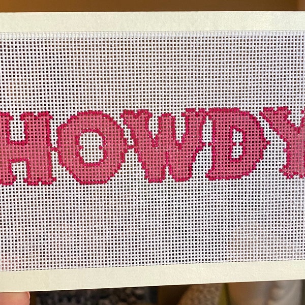 Hand Painted Needlepoint Canvas - Etsy